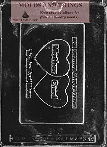 Amazon.com: MOTHER'S CREDIT CARD chocolate candy mold Greeting Card ...