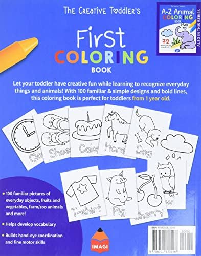 One Year Old Coloring Pages