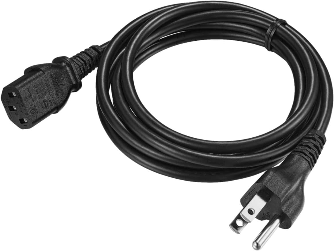 Amazon.com: Power Supply Cable 300V 6 Foot Power Cable 3 Prong ...