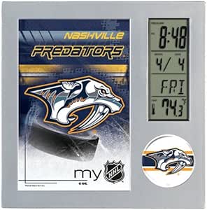 Amazon.com: Nashville Predators Digital Desk Clock : Home & Kitchen