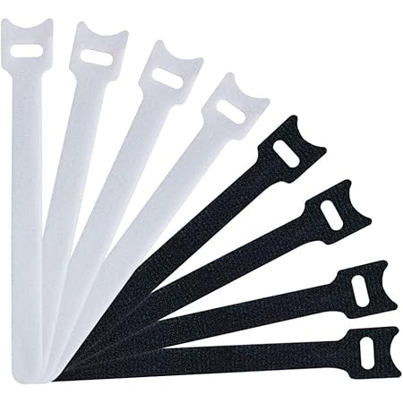 Amazon.com: 60PCS Reusable Cable Ties, Travel Wire & Cord Straps ...