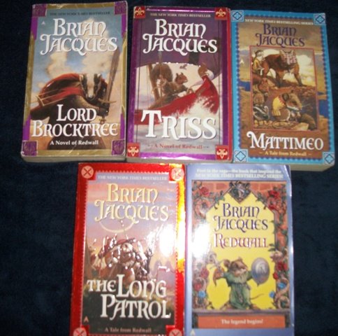 REDWALL~THE LONG PATROL~LORD BROCKTREE~MATTIMEO~TRISS: Brian Jacques ...