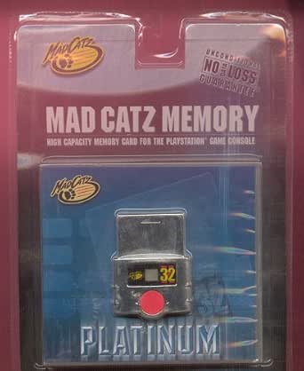 Play Station - Memory Card 480 / 32MB (Mad Catz) : Amazon.fr: Jeux vidéo