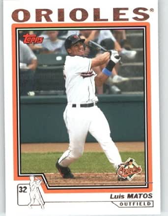 Amazon.com: 2004 Topps Baseball Card #193 Luis Matos : Collectibles ...