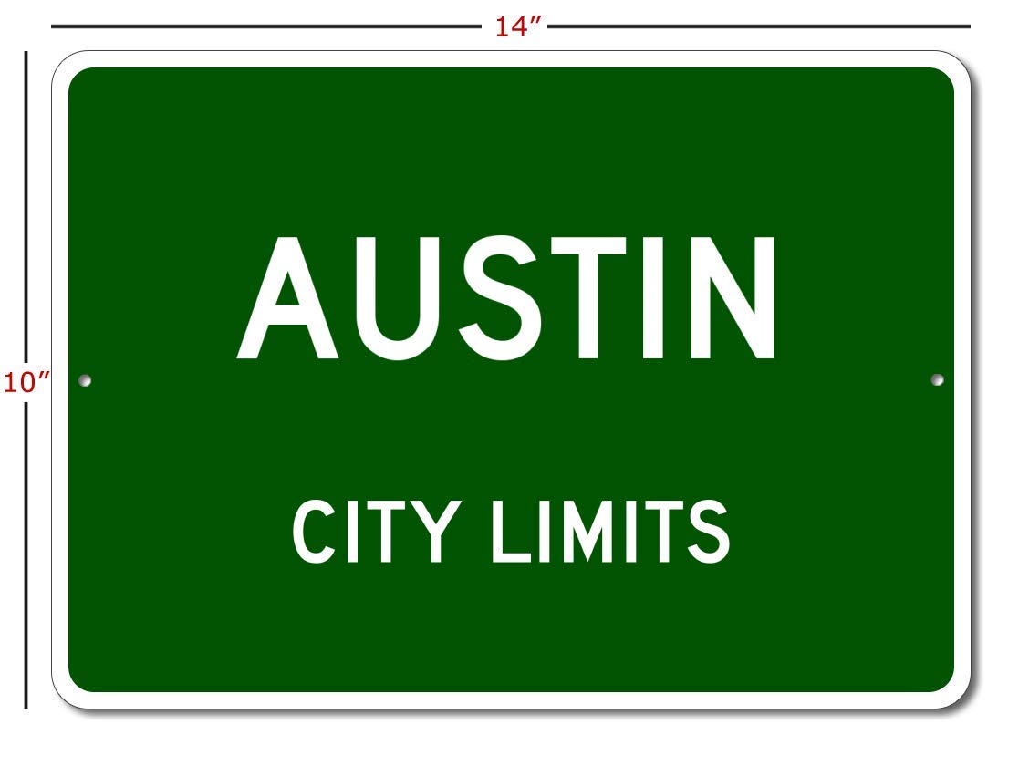 Austin Texas Street Signs