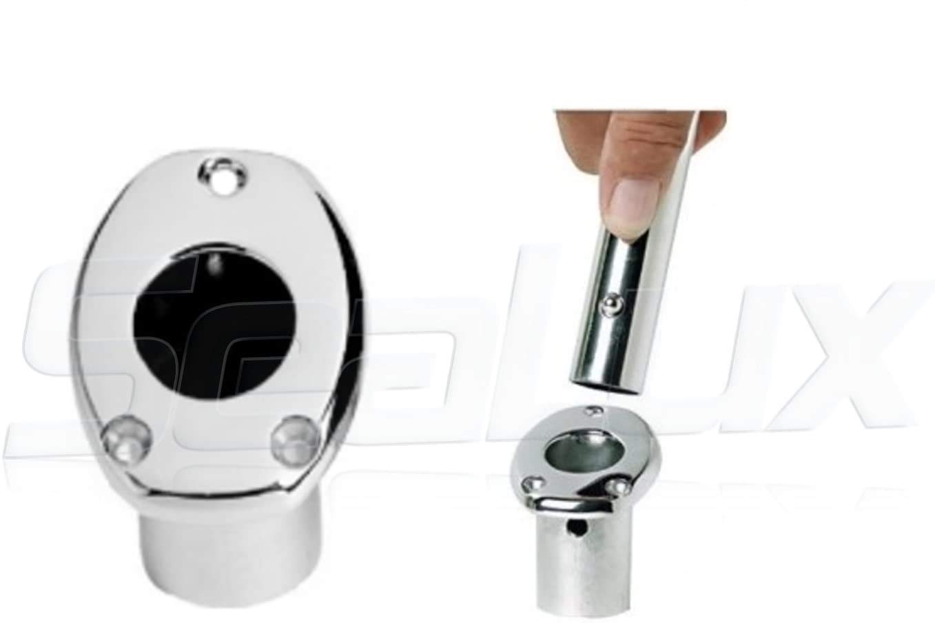 Flush Mount Push Pole Brackets