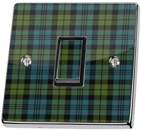 Pack of 2 Leopard Print Single light Switch stickers - Home Decor Light ...