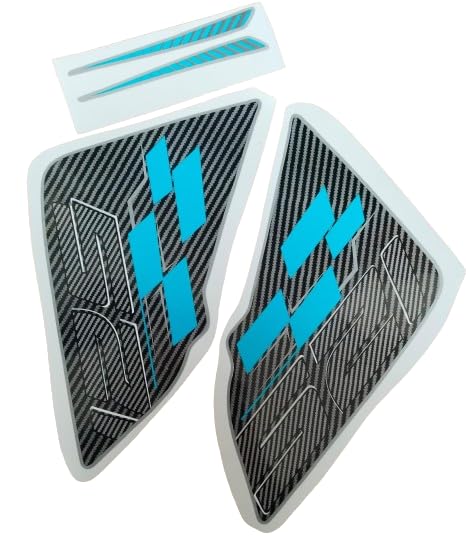 Ntorq 125 Blue Side Panel Sticker Decal Blue : Amazon.in: Car & Motorbike