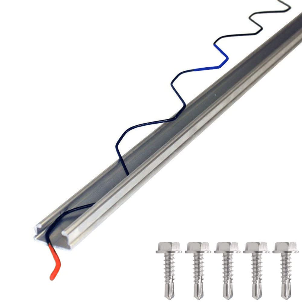 Buy [10 Pack] Spring Wire & Lock Channel for Greenhouse Wiggle Wire ...