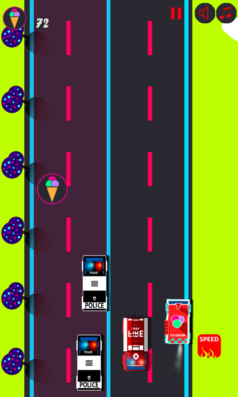 Crazy ice cream truck driver games for kids: Highway car racing:Amazon ...