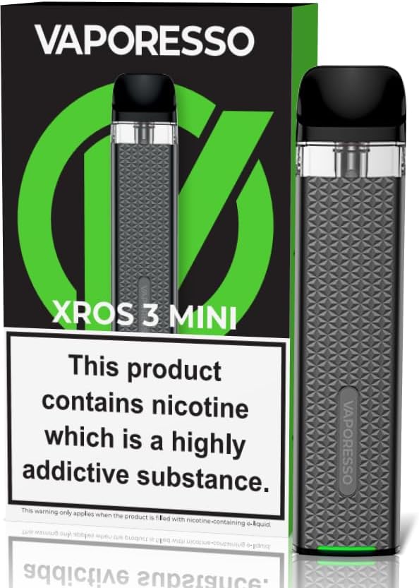 VAPORESSO XROS 3 MINI Vaping Kit, Rechargable, Refillable, Integrated ...