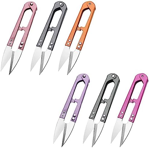 Thread Snips Ciseaux Couture 4.9 Inches, 3 PCS Small Bonsai Pruning ...