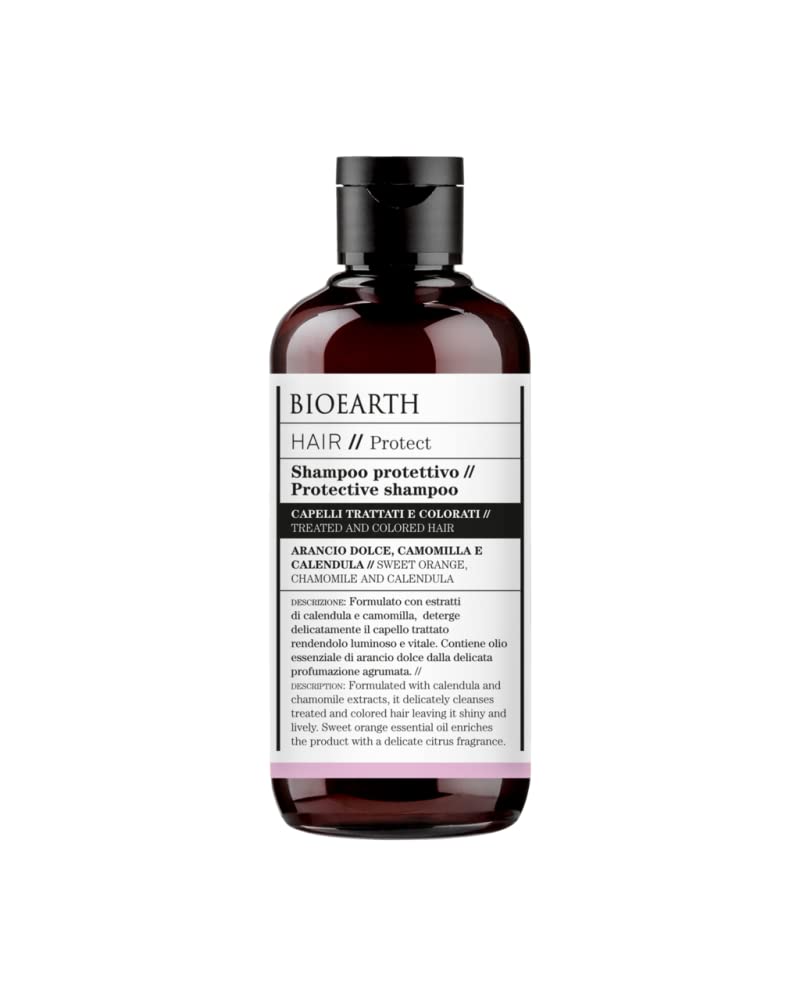 Amazon.com : BIOEARTH Hair, Protective shampoo for coloured, bleached ...