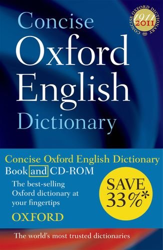 Amazon.com: Concise Oxford English Dictionary: Dictionary and CD-ROM ...