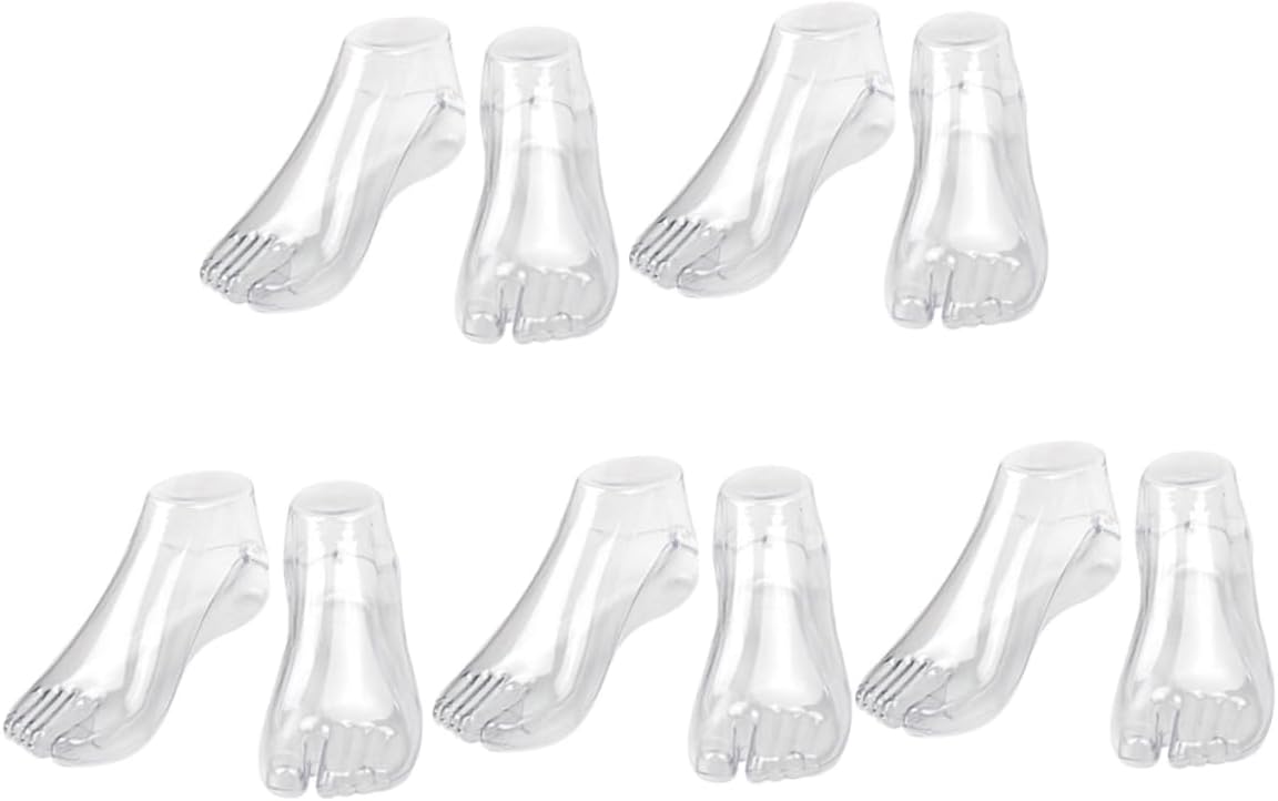 Amazon.com: 1 Piece Female Foot Mannequins Silicone Female Left Feet ...
