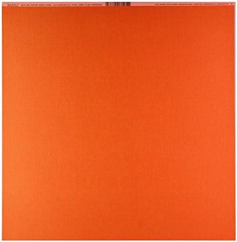 Amazon.com: Bazzill Basics Paper Cardstock Orange 12X12 80Lb Mono By ...