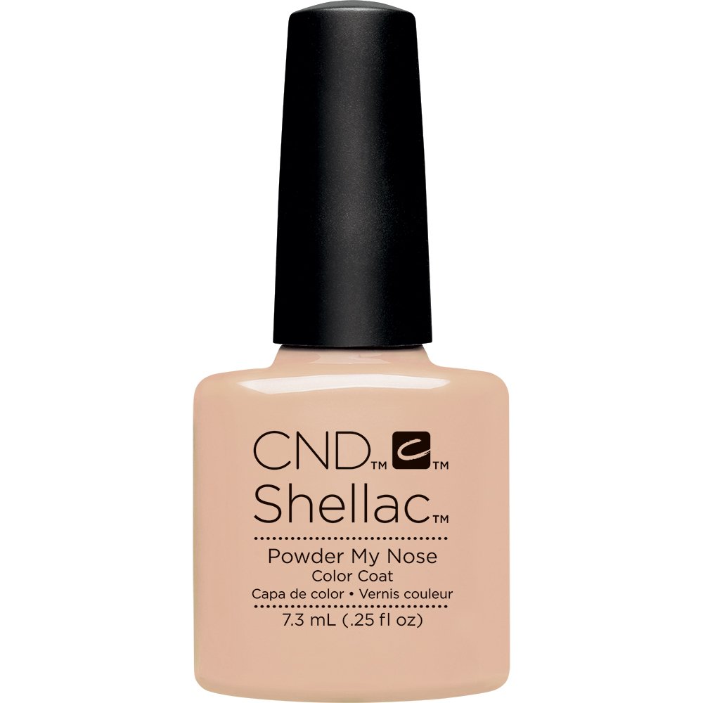 CND Shellac - Powder My Nose 7.3ml/0.25 fl oz : Amazon.co.uk: Beauty