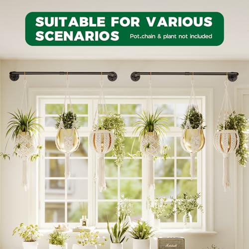 Snapklik.com : Bamworld 2pack Hanging Planters For Indoor Plants ...