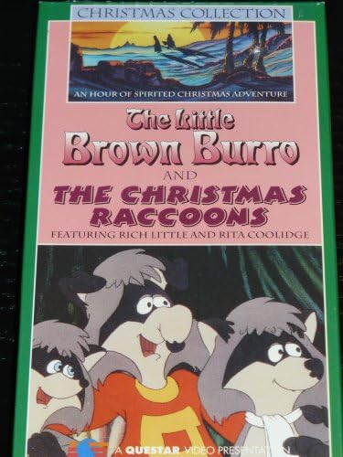 Amazon.com: The Little Brown Burro and the Christmas Racoons (Featuring ...