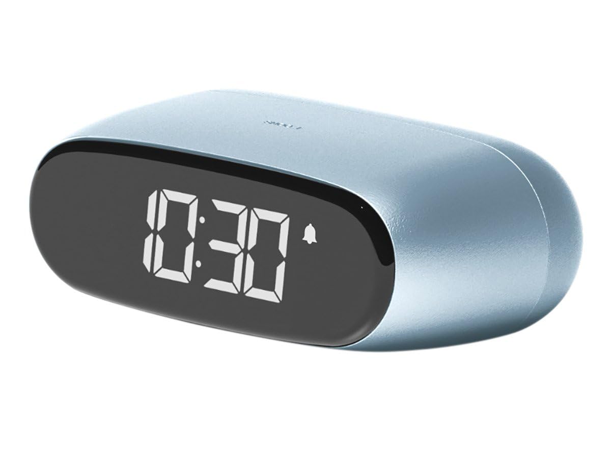 Amazon.com: Lexon Small Digital Alarm Clock for bedrooms MINUT ...