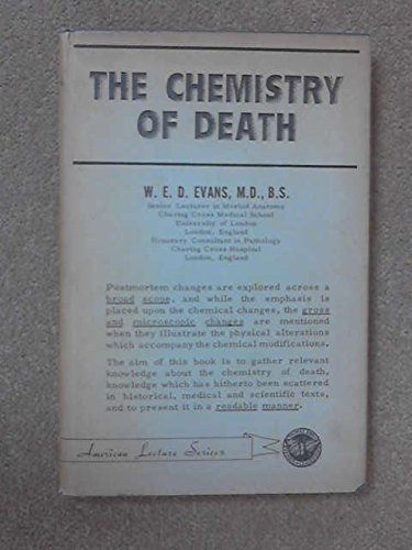 Amazon.com: Chemistry of Death: 9780398005306: Evans, W. E.: Books