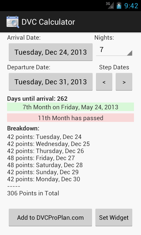 DVC Calculator:Amazon.com:Appstore for Android