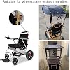 Amazon.com: Universal Electric Wheelchair Sunshade Canopy Awning ...