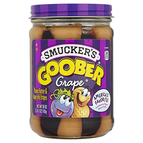 Amazon.com : Smuckers Goober Grape Spread 510 g (Pack of 3) : Grocery ...