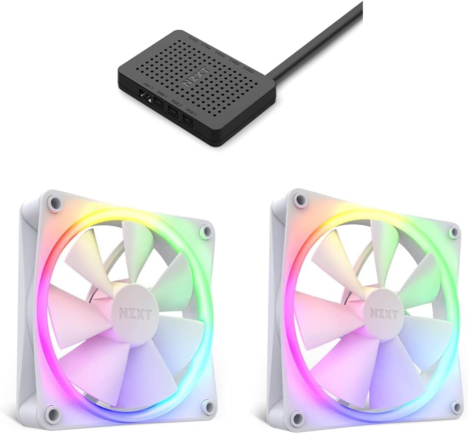 Amazon.com: NZXT RGB & Fan Controller - Black & F120 RGB Fans - RF ...