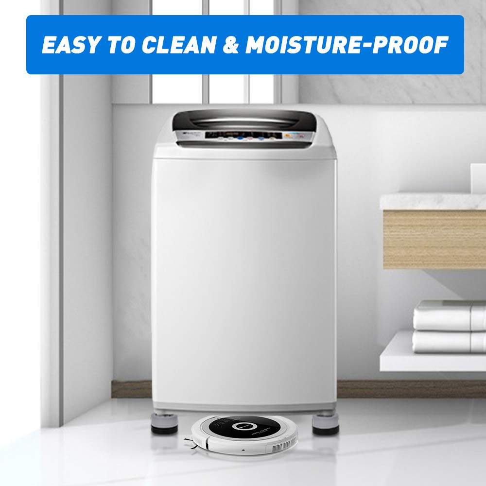 WIOR Anti Vibrasion Pad Washing Machine Support, Anti Walk Non-Slip ...