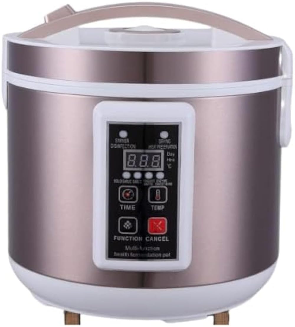 Amazon | 黒にんにく発酵器 黒ニンニク発酵器 7.5L大容量 多機能発酵機 炊飯器 独立した内部 タンクは均一に加熱 します ヨーグルト/納豆/キムチ/甘酒/自作酢/フルーツワイン対応 ...