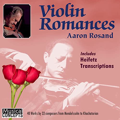 Amazon.co.jp: ROSAND: Aaron Rosand Plays Violin Romances & Heifetz ...