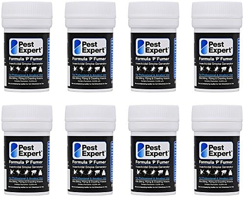 Pest Expert Clothes Moth Killer Smoke Bombs 8 x 3.5g - Formula 'P ...