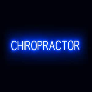 SpellBrite CHIROPRACTOR Sign | Health & Wellness-Related Signs with ...