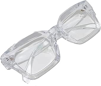 Amazon | [CYPHUS] サイファス ビックスクエア メンズ レディース 男女兼用 伊達メガネ UVカット 紫外線カット トレンド ...