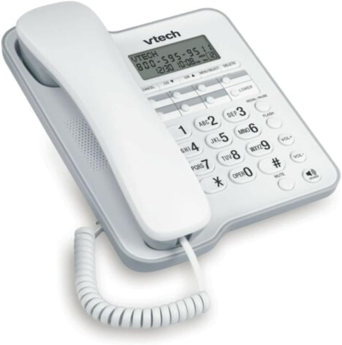 Amazon.com : VTech 20-2481 2.4 GHz DSS 2-Line Expandable Cordless Phone ...