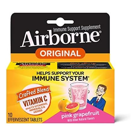 Amazon.com: Airborne Berry Chewable Tablets, 116 Count - 1000mg of ...