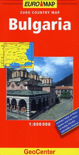 Bulgaria GeoCenter Euro Map (GeoCenter Euro Maps): Mairs: 9783829764254 ...