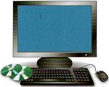 Amazon.com: 1/4 Sheet ~ Computer ~ Edible Cake/Cupcake Topper - D1521 ...