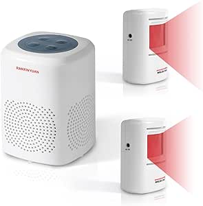 Amazon.com: Dog Barking Alarm Motion Detector Outdoor Pir Human Body Motion Sensor Alarm ...