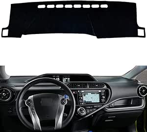 Amazon.com: JMOYUE Flannel Dashboard Dash Cover Nonslip Car Dash Board ...