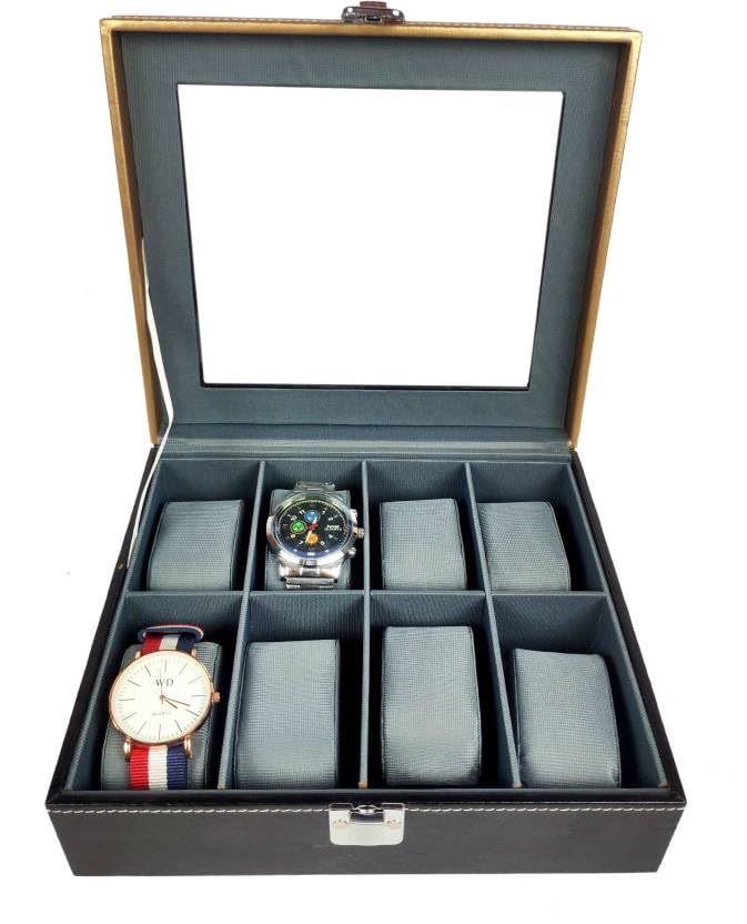 VMYT® PERSONALISED Watch Box WITH YOUR NAME | ACRYLIC NAME | Premium ...