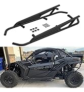 Amazon.com: ELITEWILL Maverick X3 Max Rock Sliders Black Side Nerf Bars ...