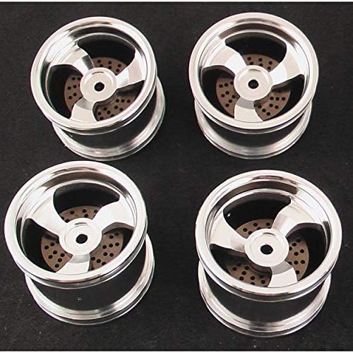 Amazon.com: Hot Racing AET40303 Aluminum Wheels Speed Blaster 3 Spoke ...