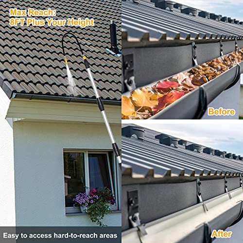Snapklik.com : Buyplus Gutter Cleaning Tools From The Ground, Rain ...