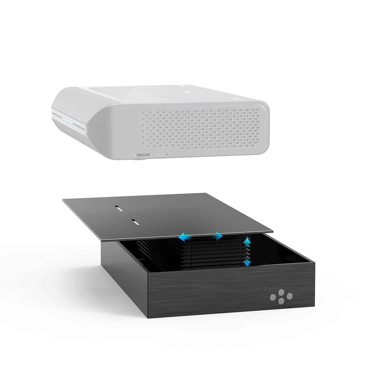 Snapklik.com : NexiGo AS400 Motorized Lifting Slide-Out Tray For Ultra ...