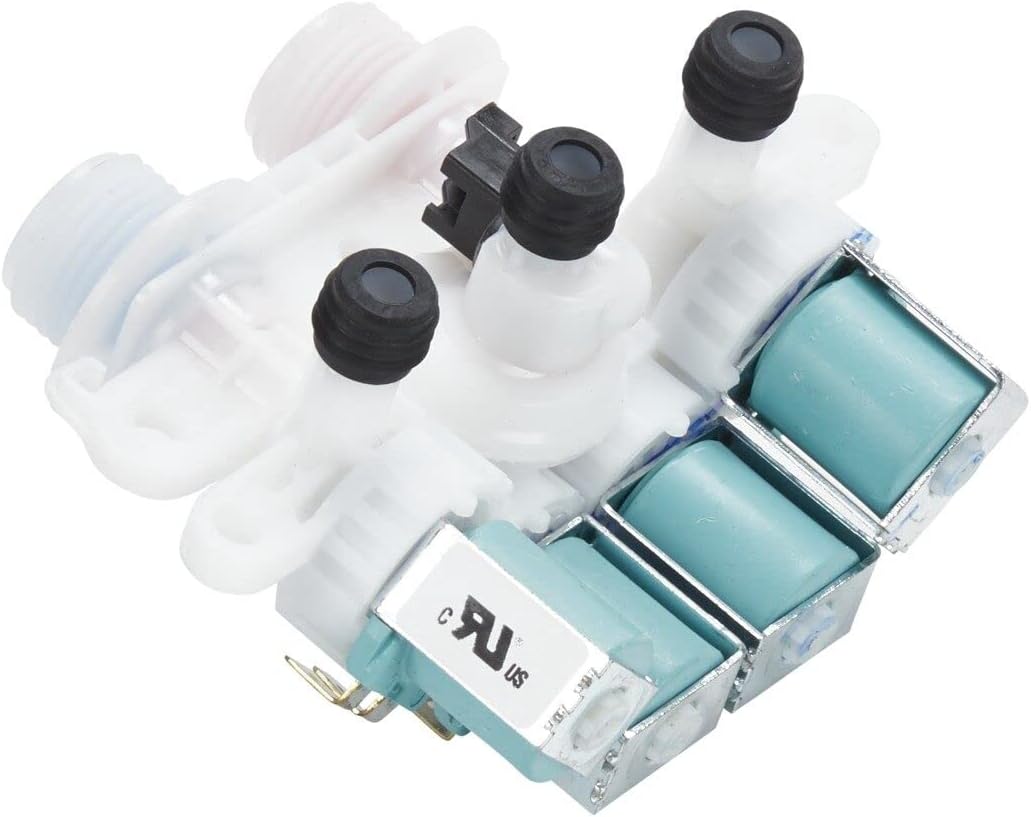 Amazon.com: Whirlpool W11165546 Water Inlet Valve, Chrome : Appliances