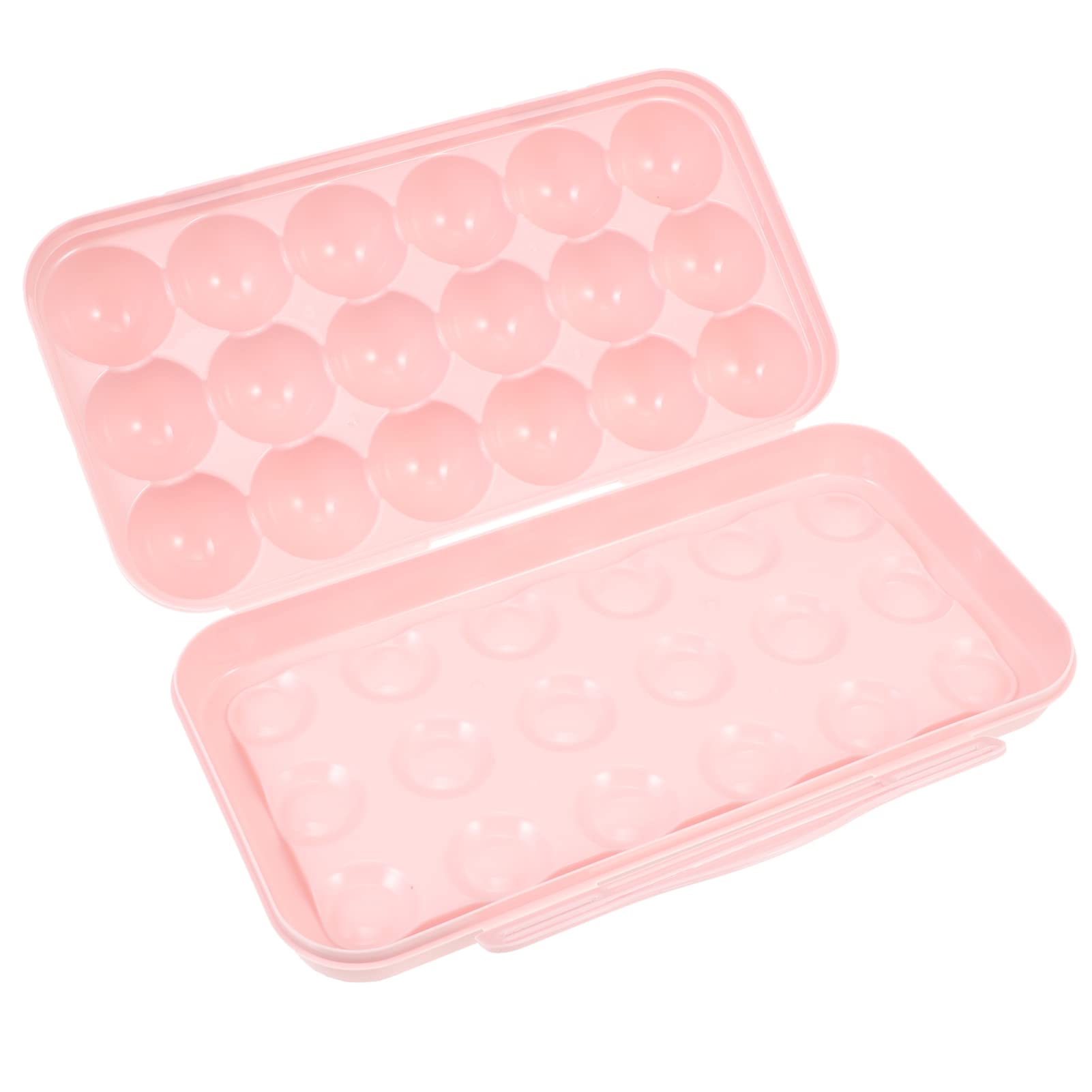 Amazon.com: Angoily Egg Holder Plastic Egg Holder 18 Egg Storage Tray ...