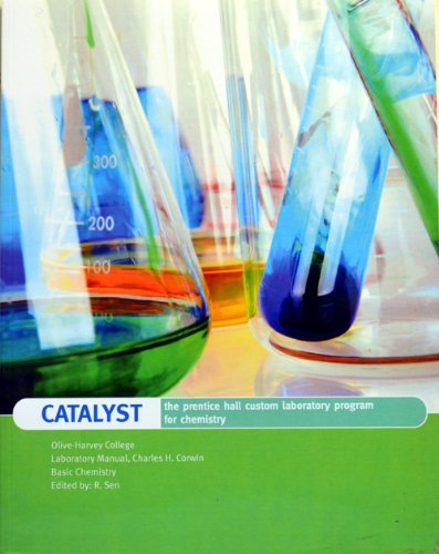 Catalyst the Prentice Hall Custom Laboratory Program for Chemistry: R ...