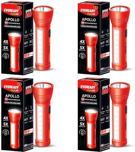 Eveready Apollo DL 20 Flashlight | Torch Cum Emergency Light | Pocket ...
